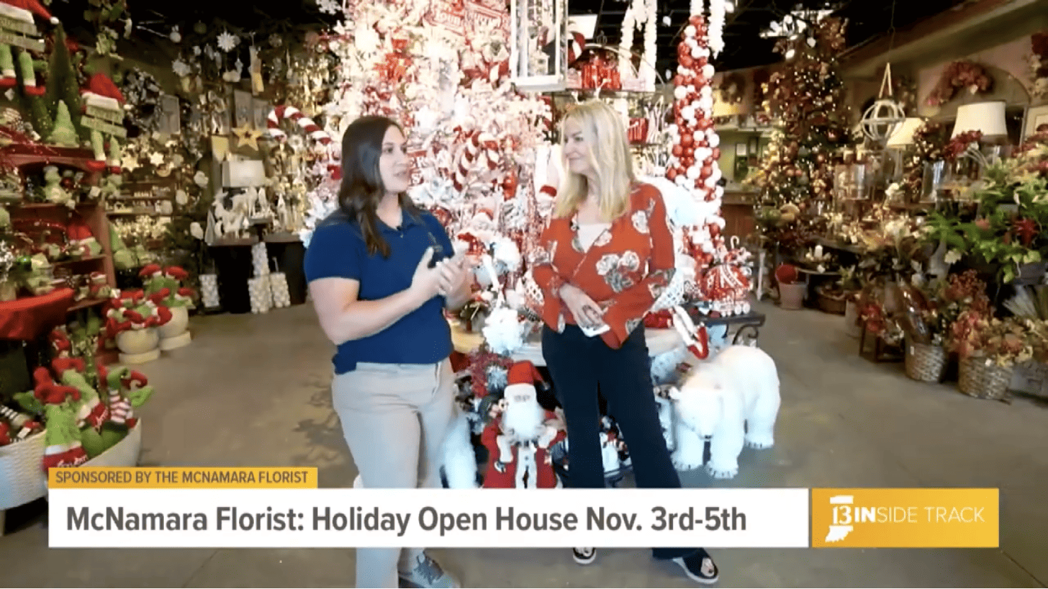 In the News: McNamara Florist Hosts Holiday Open House - - McNamara Florist